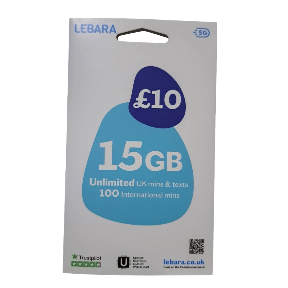 Lebara Pay As You Go Sim Card - Reliable, Flexible & Affordable 5G Sim ...